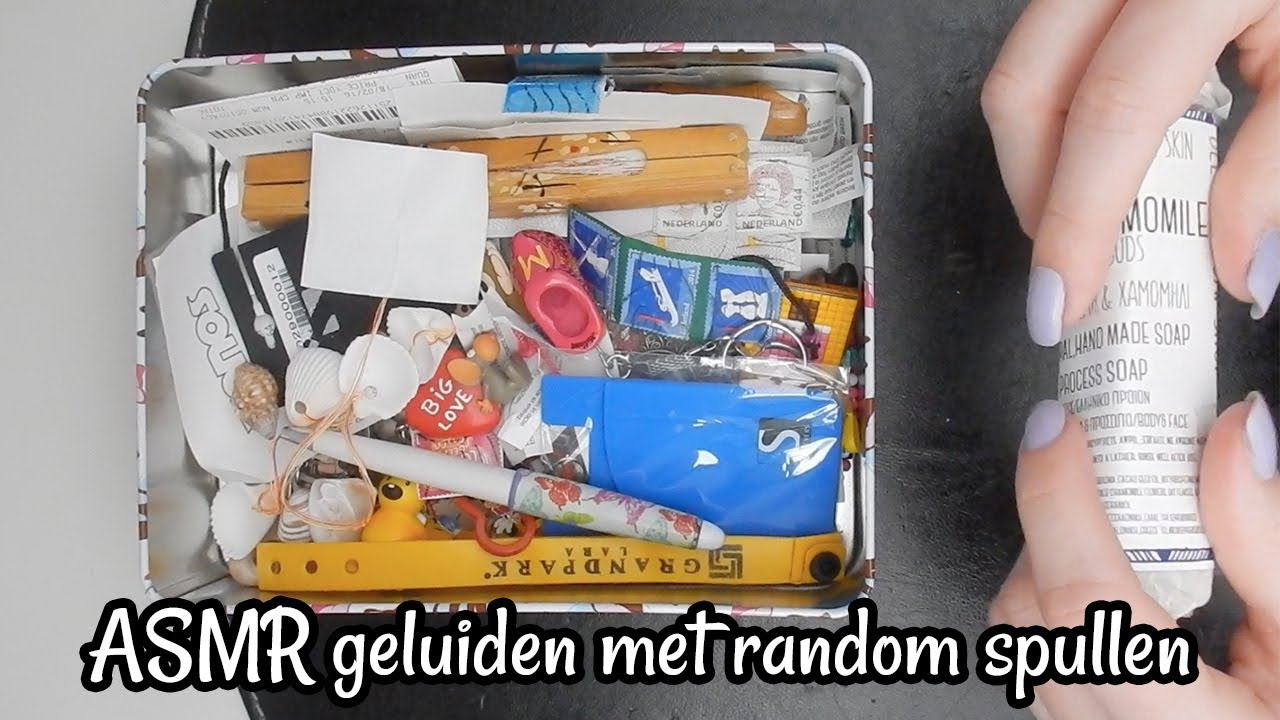 ASMR geluiden met random spullen (tapping, scratching & more)| Nederlands Dutch || ASMR Mandy ...