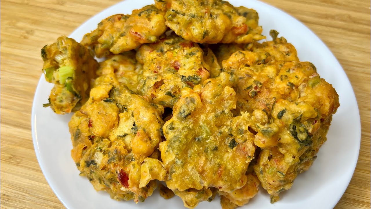 Mouthwatering Callaloo and Saltfish Fritters Recipe - YouTube