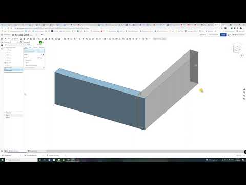 OnShape - Rebated Butt Joint - YouTube