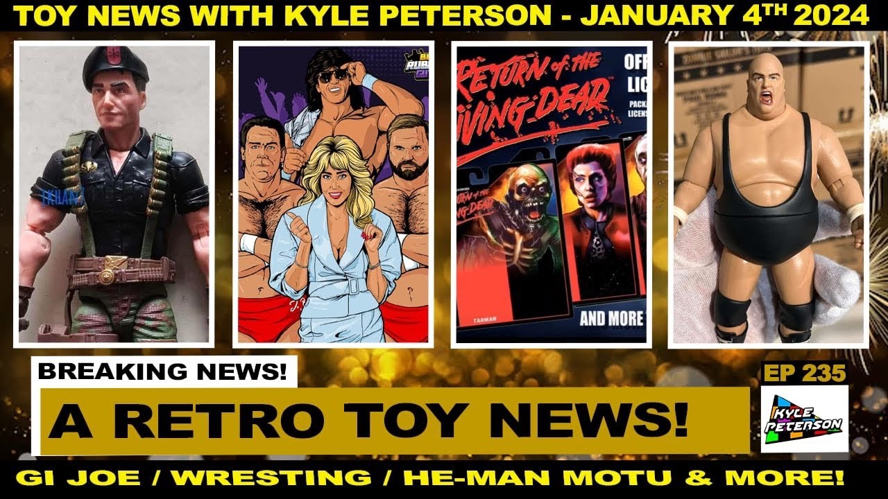 Retro Toy News! All The News To Kick Off 2025! - YouTube