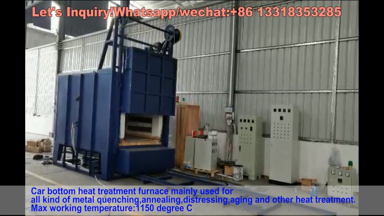 High Temperature Trolley/Car Bottom Type Industrial Furnace www ...
