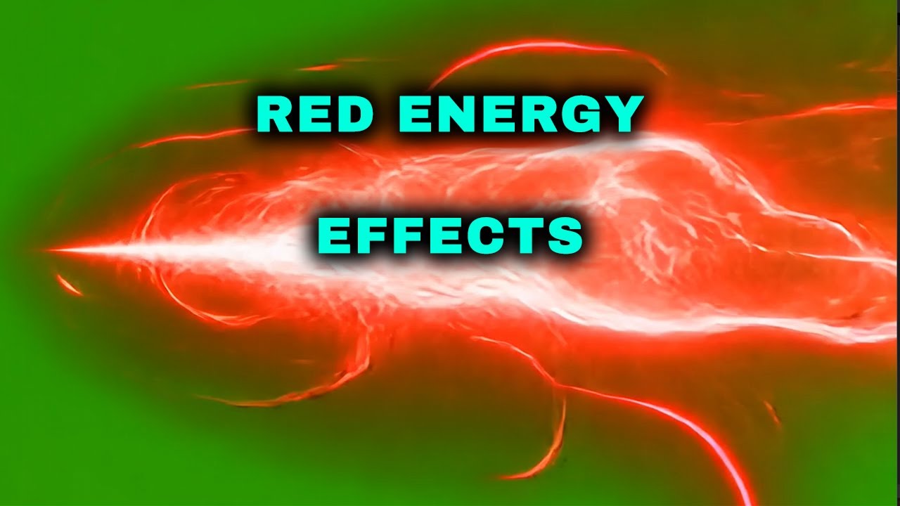 Red Energy Green Screen Effects 4K V1 - YouTube