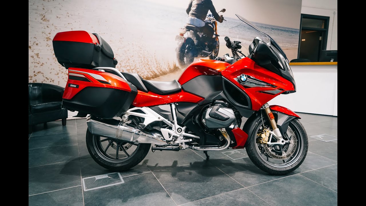 BMW R 1250 RT LE in Mars Red - Roy Pidcock BMW - YouTube