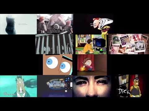 16 cartoon intros played at once 2 - YouTube