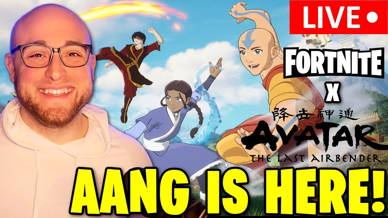 Aang is Here! Fortnite Avatar Update! #shorts - YouTube