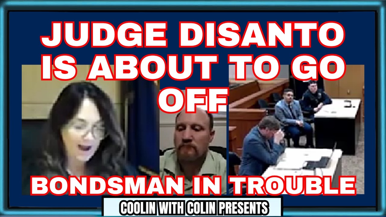 This Bondsman Made a MASSIVE Mistake in Judge DiSanto's Courtroom - YouTube