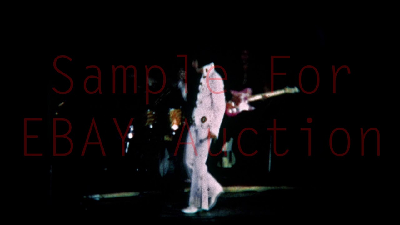 Elvis Live In Philadelphia 1971 - Super 8 / 8 mm - Sample For Ebay ...
