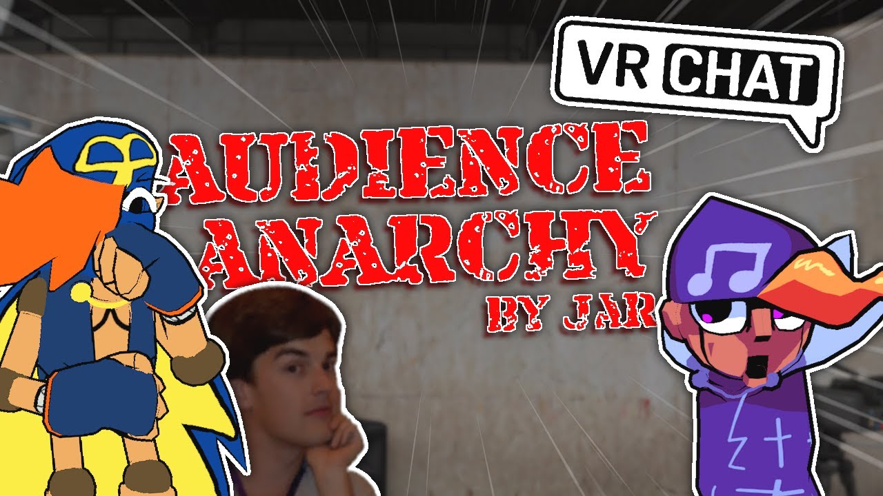 I played Audience Anarchy for the 1st Time. (VRChat AA Funny Moments ...