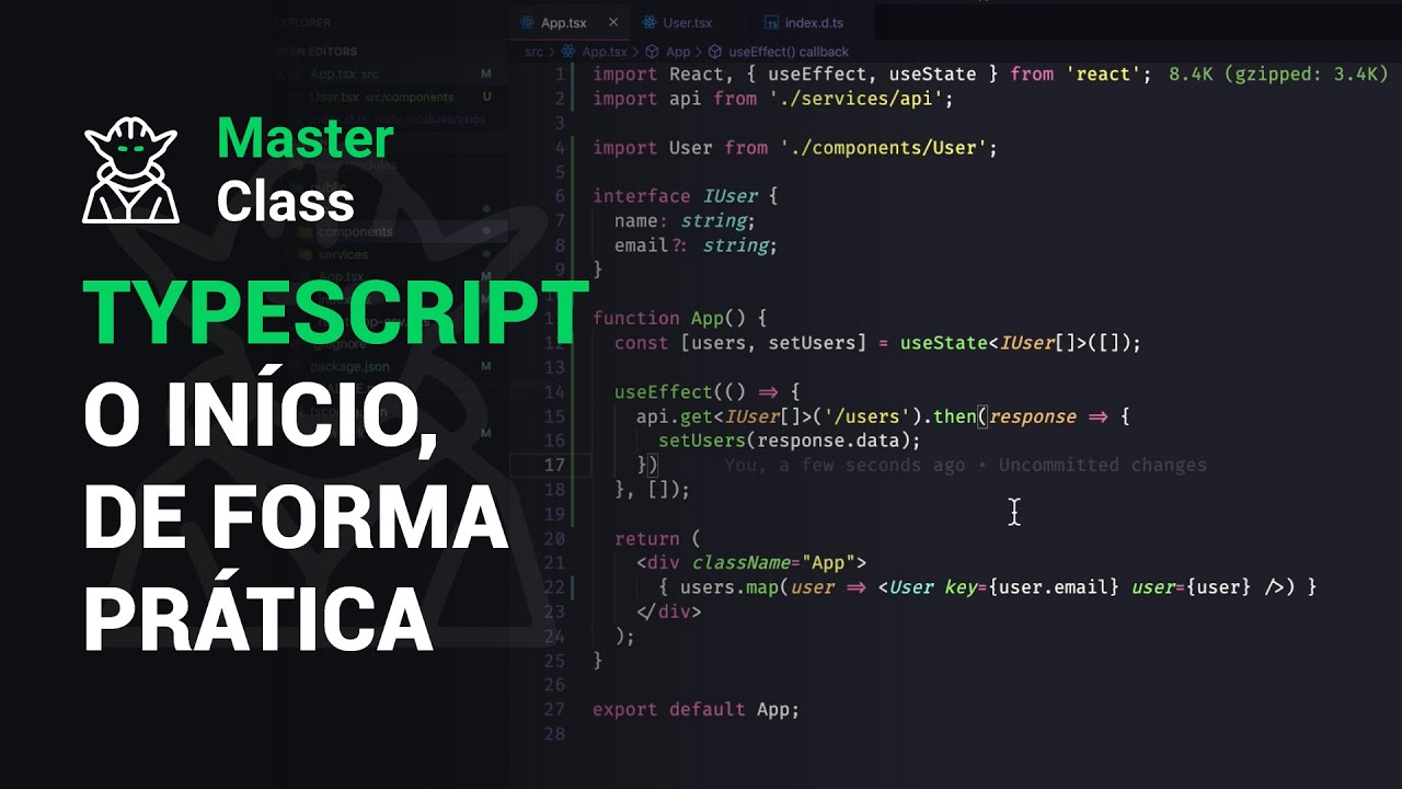 Typescript O Início De Forma Prática Masterclass 07 Youtube