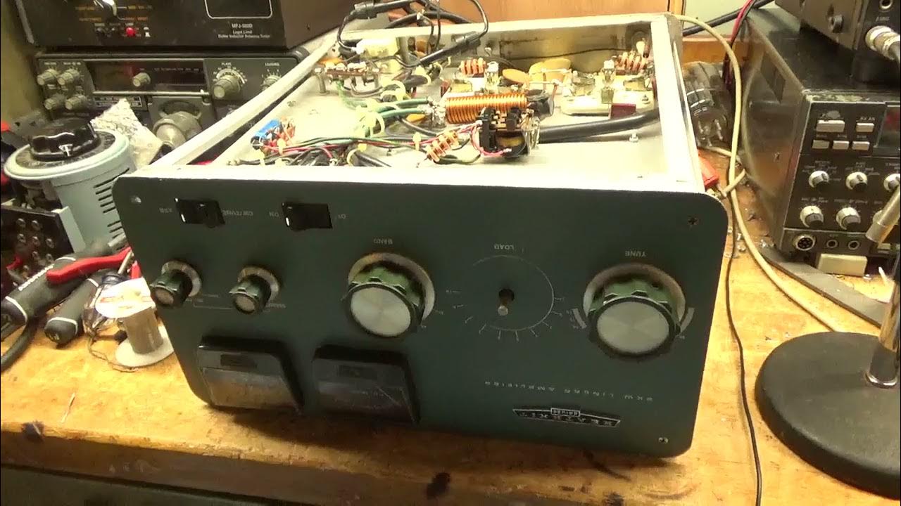 Heathkit Sb-220 Repairs and modifications. - YouTube