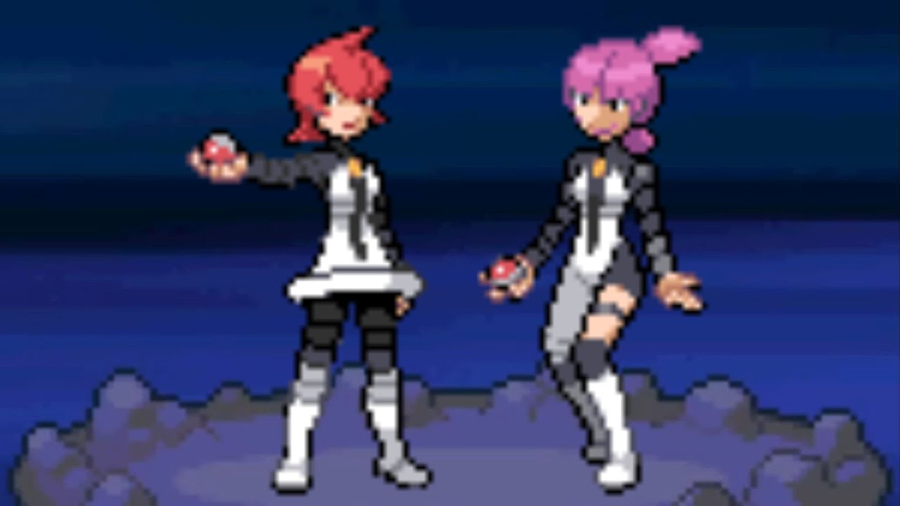 Pokemon Azure Platinum Hard Mode - vs Galactic Commanders Mars and ...