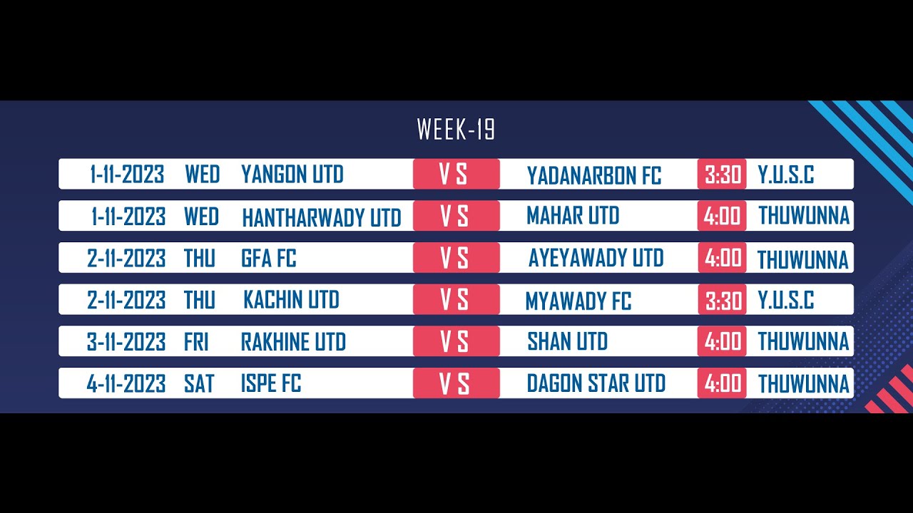 (LIVE) Myanmar National League 2024-2025 (WEEK-15) Ayeyawady UTD (GREEN ...