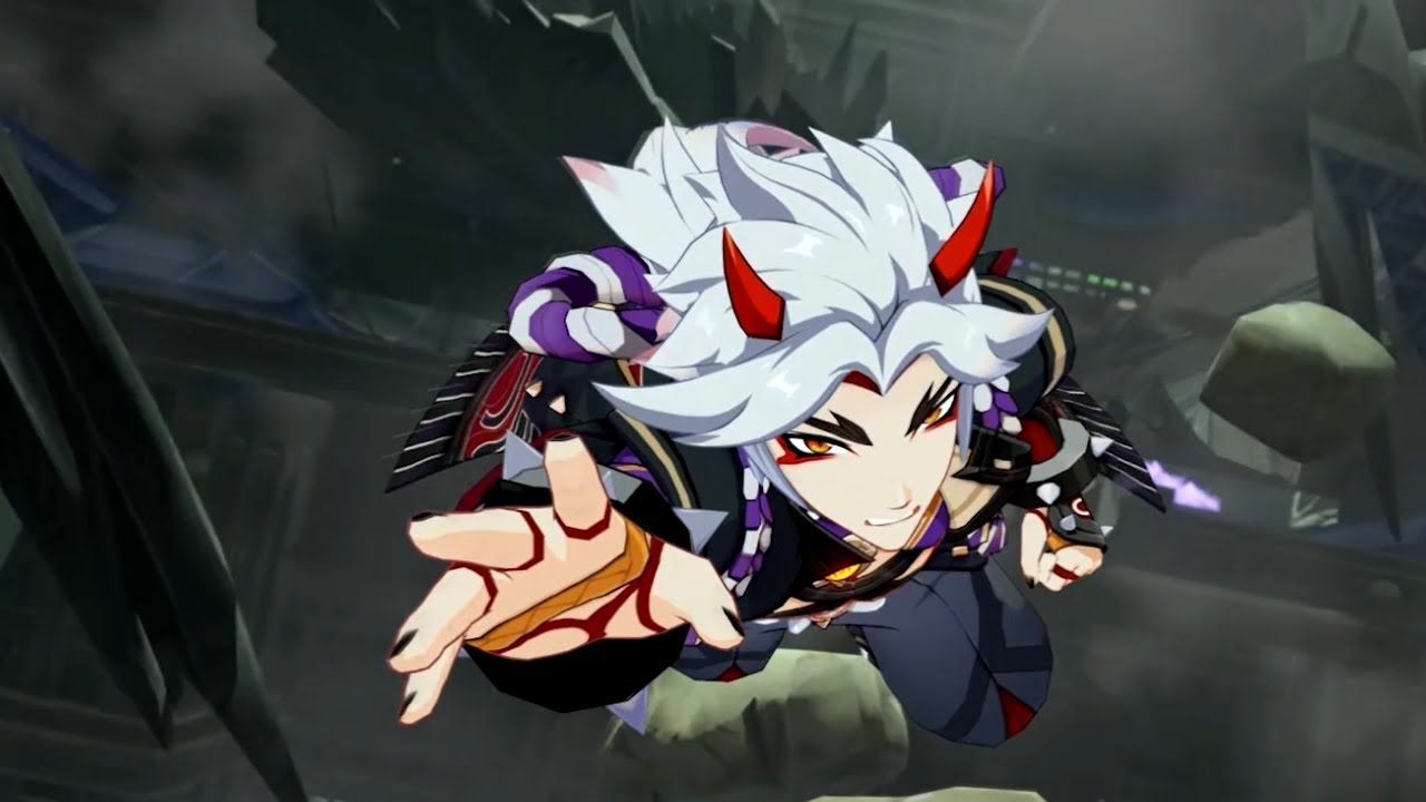 ESCENA de ARATAKI ITTO Salvando a Oni Azul Takuya | Cinemática Taurus ...