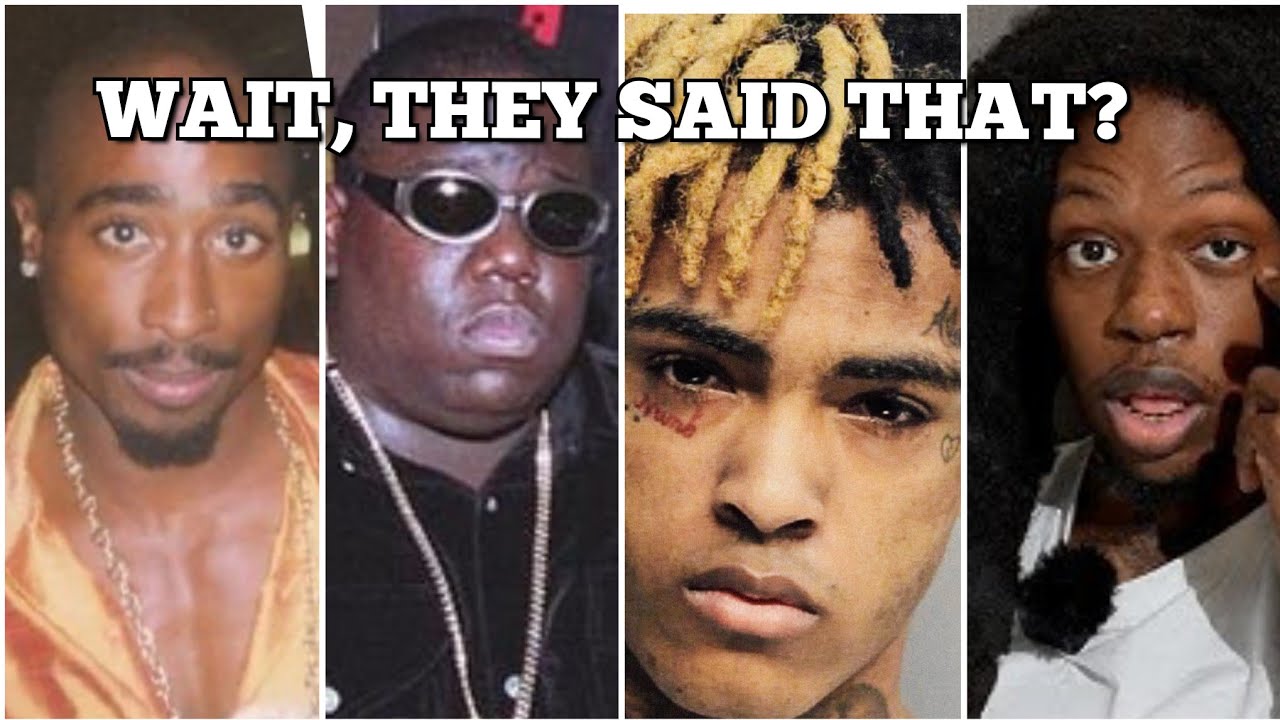 SHOCKING Last Words From Famous Rappers Before Their TRAGIC Deaths ...