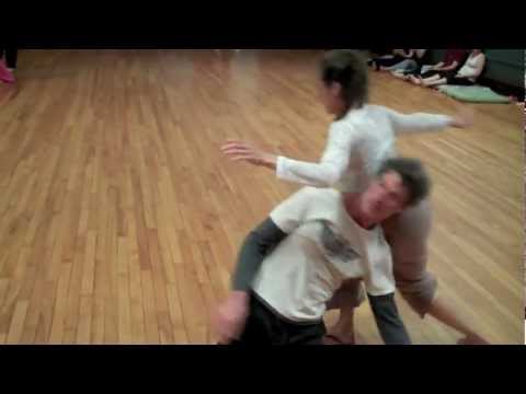 Contact Improvisation duet: leaning into the invitation - YouTube