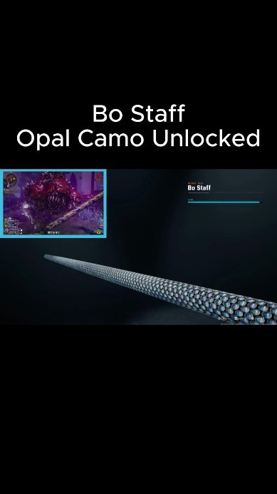 Black Ops 6 | Bo Staff Opal Camo Unlocked #blackops6 #bo6 - YouTube