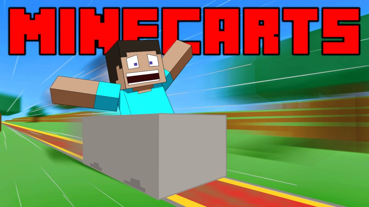 Minecraft Minecarts are INSANE!! - YouTube