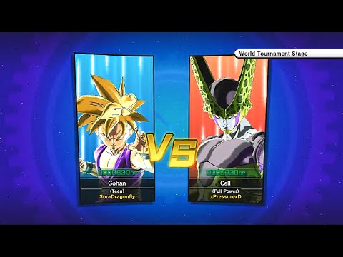 Dragon Ball Xenoverse Fights! (Super Saiyan Teen Gohan Vs. Perfect Cell ...
