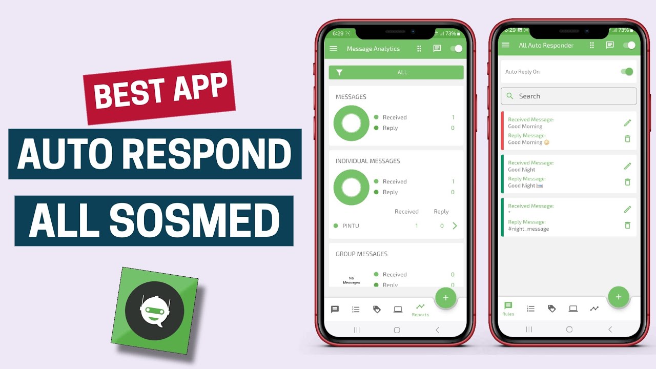 Best Auto Respond All Social Media app for Android - YouTube