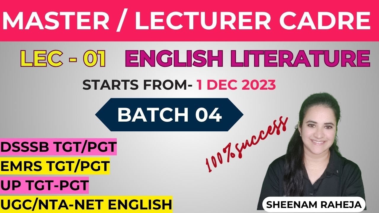 LEC- 01 ENG LITERATURE PRACTICE 40 MCQS- MASTERCADRE ENGLISH PUNJAB #mastercadreenglish # ...
