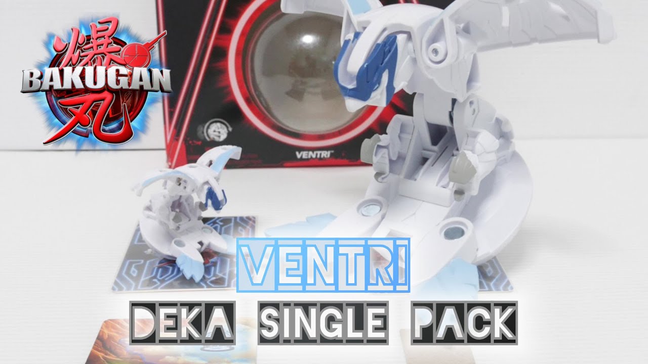 VENTRI DEKA SINGLE PACK | Bakugan G3 | BAKUGAN UNBOX - YouTube