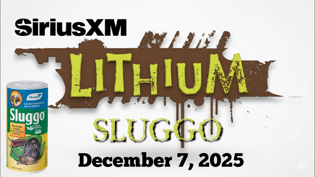 Sluggo on SiriusXM’s Lithium - YouTube