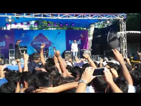 sugam pokhrel performance on ncell concert 2073 birtamod - YouTube