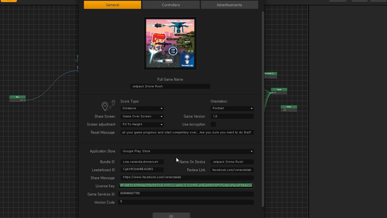 [JetPack Drone Rush] Game settings - YouTube