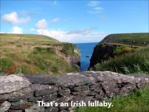 Irish Lullaby with Lyrics - YouTube