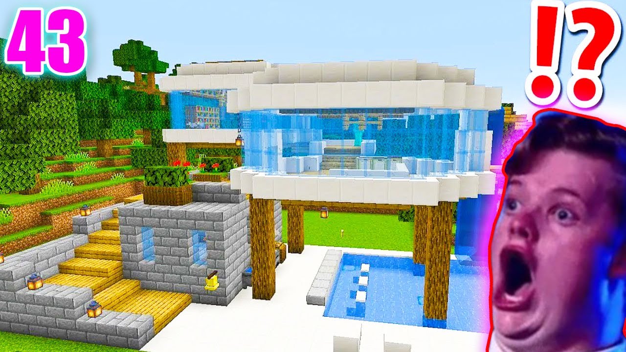 How To Build A Beach House in Minecraft - YouTube