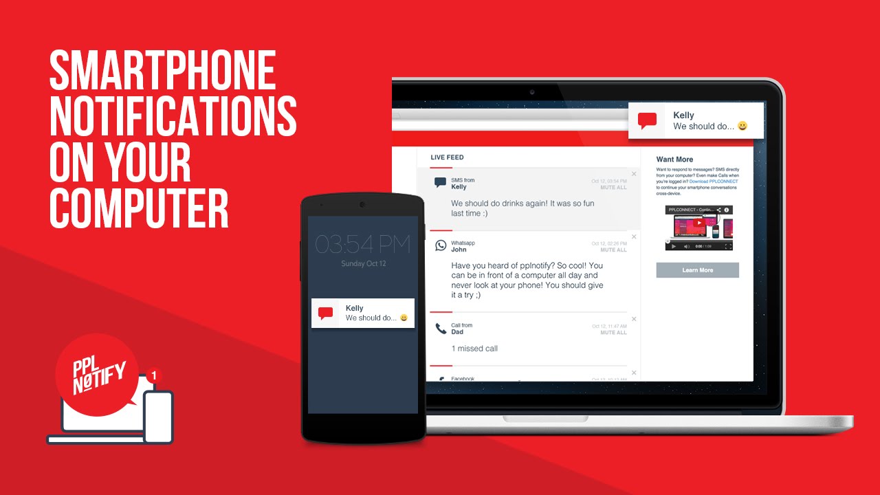 PPLNOTIFY: Desktop Notifications PC & Mac - YouTube
