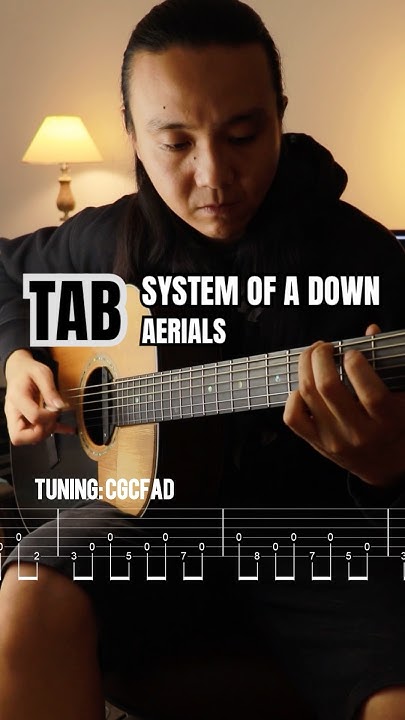 Como tocar Aerials - System Of A Down #tablatura #guitar #guitartabs #soad #aerials # ...