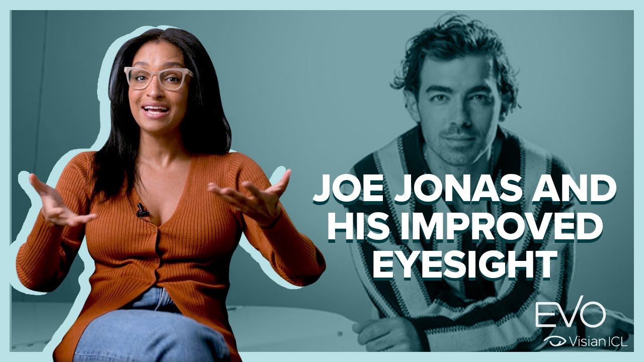 How Joe Jonas Upgraded His Vision With EVO ICL - YouTube