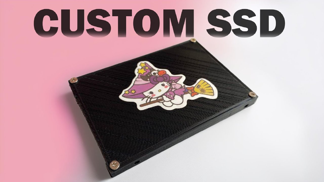 I made a custom SSD... - YouTube