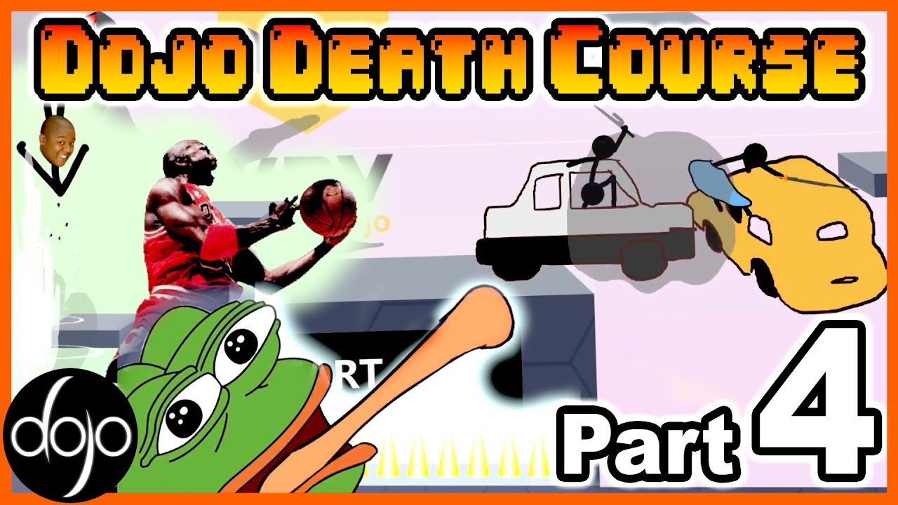 Dojo Death Course (Part 4) - Obstacle Course Collab - YouTube