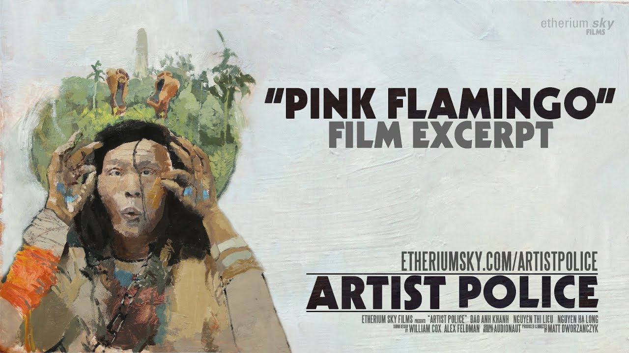 "Pink Flamingo" - Scene from "Artist Police" (2020) || Etherium Sky ...