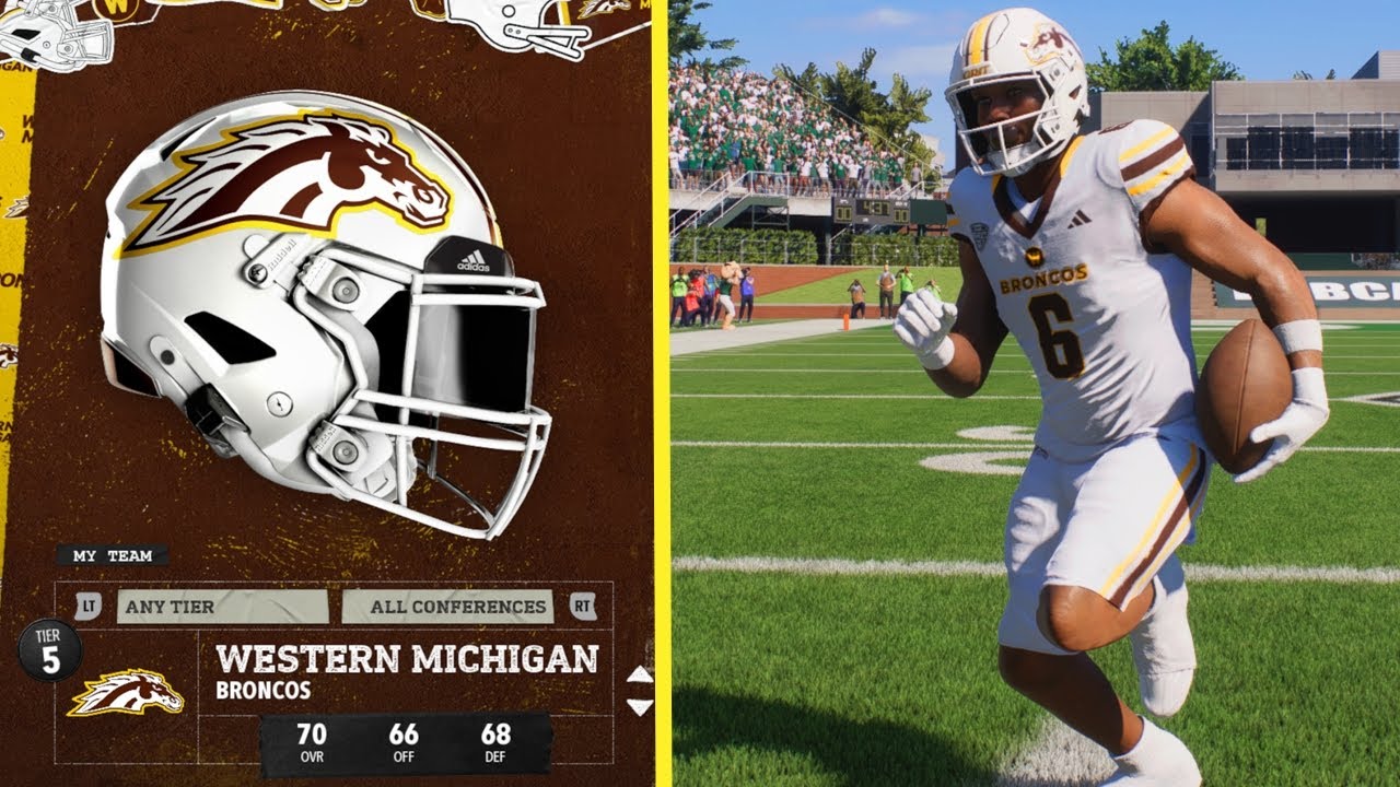 Western Michigan's Offense Is Shockingly Good?!? CFB26 Campus Tour Ep ...