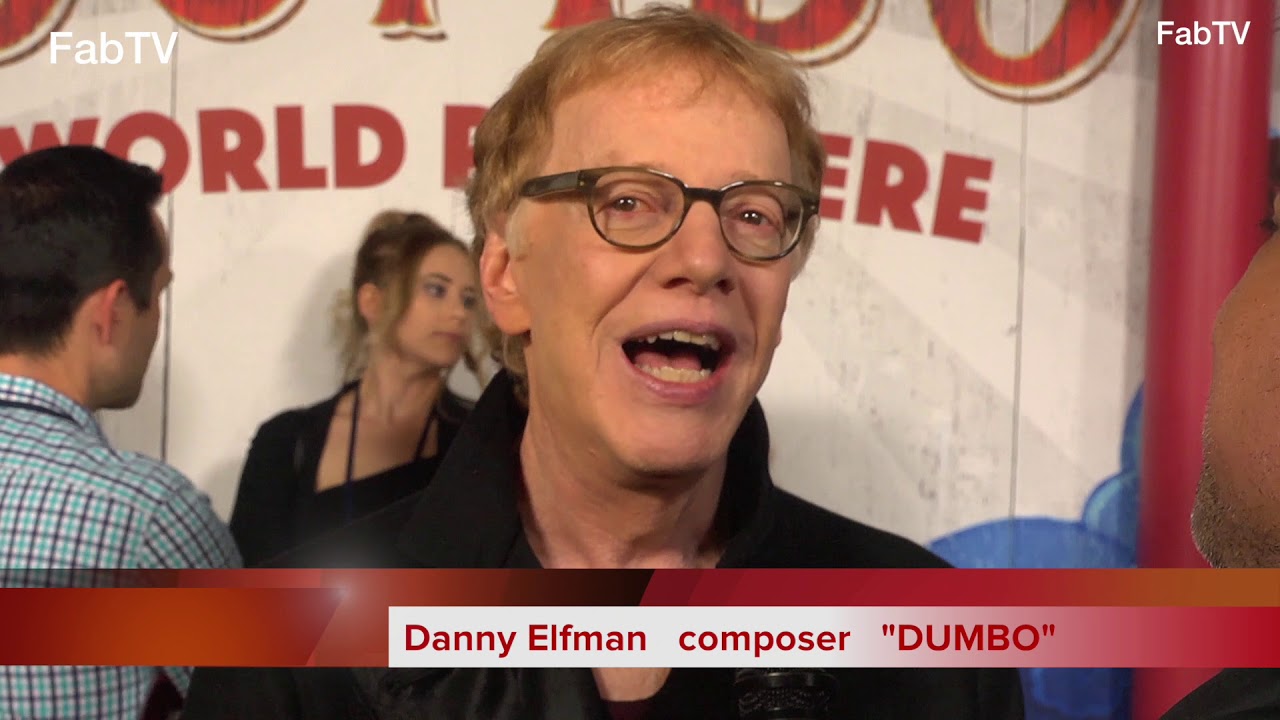 Composer Danny Elfman at the DUMBO premiere - YouTube