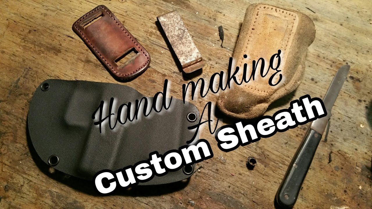 Custom Handmade Gun Sheath - For Concealed Carry - YouTube
