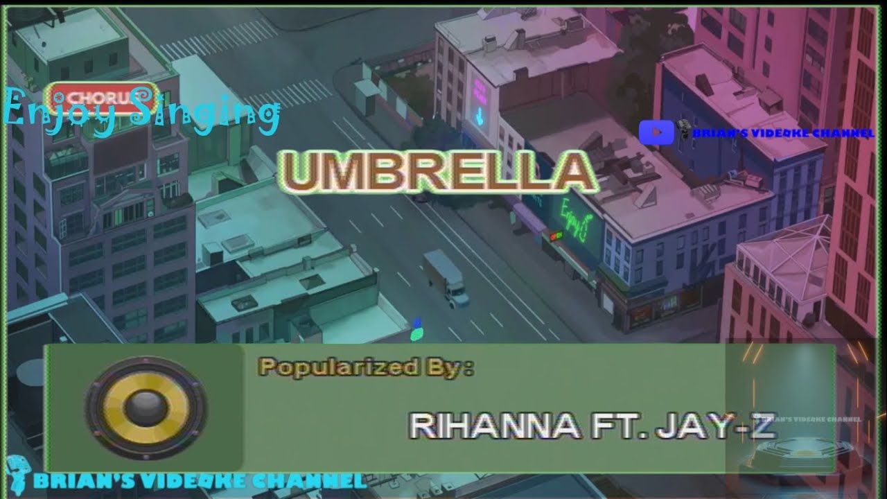 Umbrella - Rihanna Ft. Jay-Z (Karaoke) - YouTube