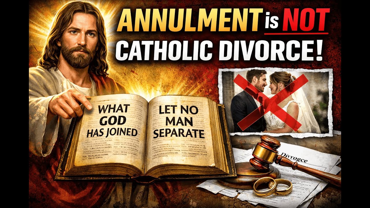 Annulment Is NOT Catholic Divorce: What Jesus, Scripture, and Church ...