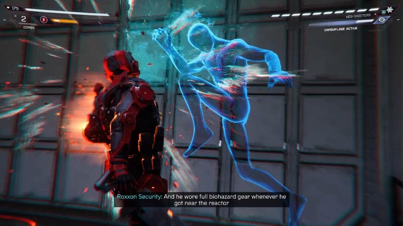 Spider Man Miles Morales stealth gameplay - 2 Roxxon Labs - PS5 - YouTube