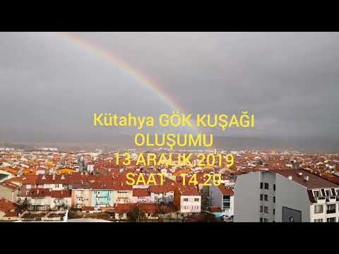 KÜTAHYA'da KAR & GÖK KUŞAĞI Yine KAR'lı Hava 3 Farklı Zaman  Aralık 2019 Sonları Ocak 2020 Başları