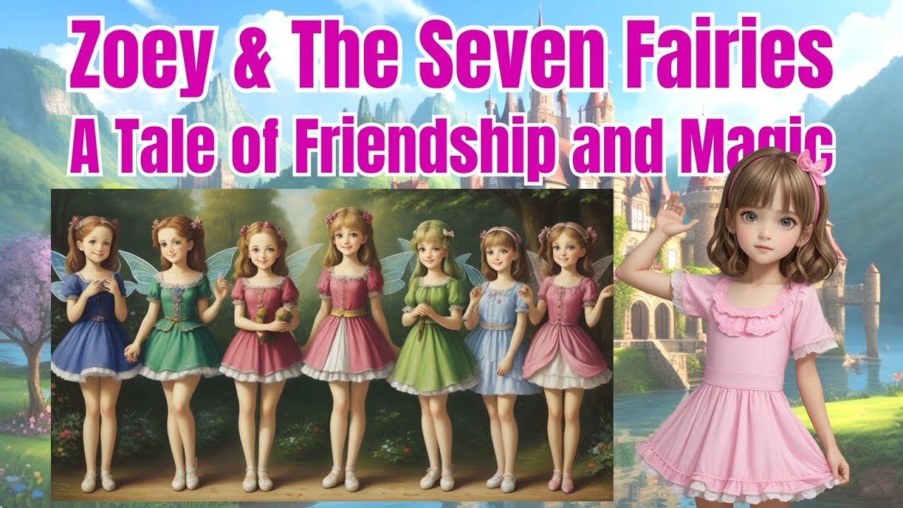 Zoey And The Seven Fairies: A Tale of Friendship and Magic (Kids Age 6 ...