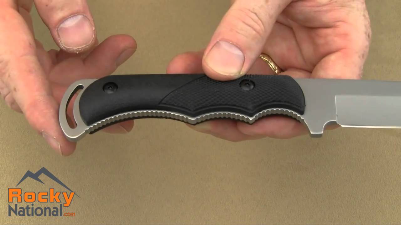 Freeman Guide Drop Point Fixed Blade Knife - YouTube