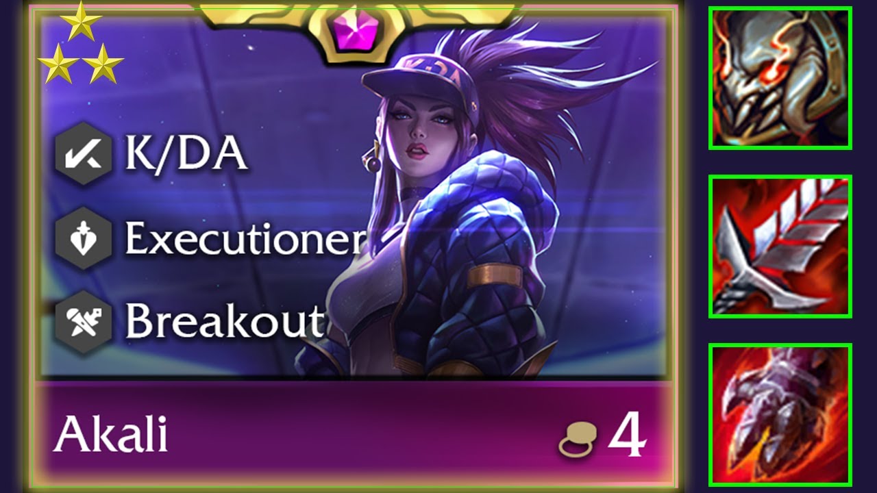 TFT SET 10 - ĐTCL 10: AKALI ⭐⭐⭐ KDA ĐỒ SÁT TẤT CẢ!!! - YouTube