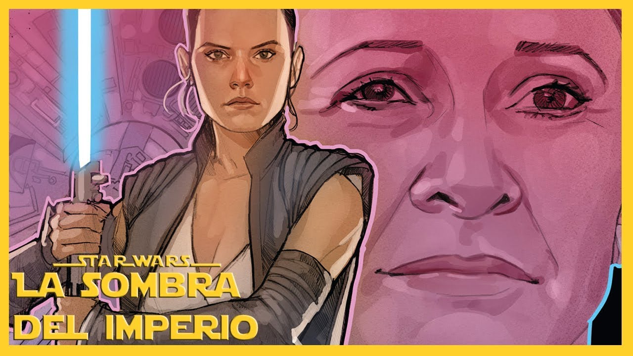 La Primera Lección Jedi de Leia a Rey – Comic Era de la Resistencia Rey ...