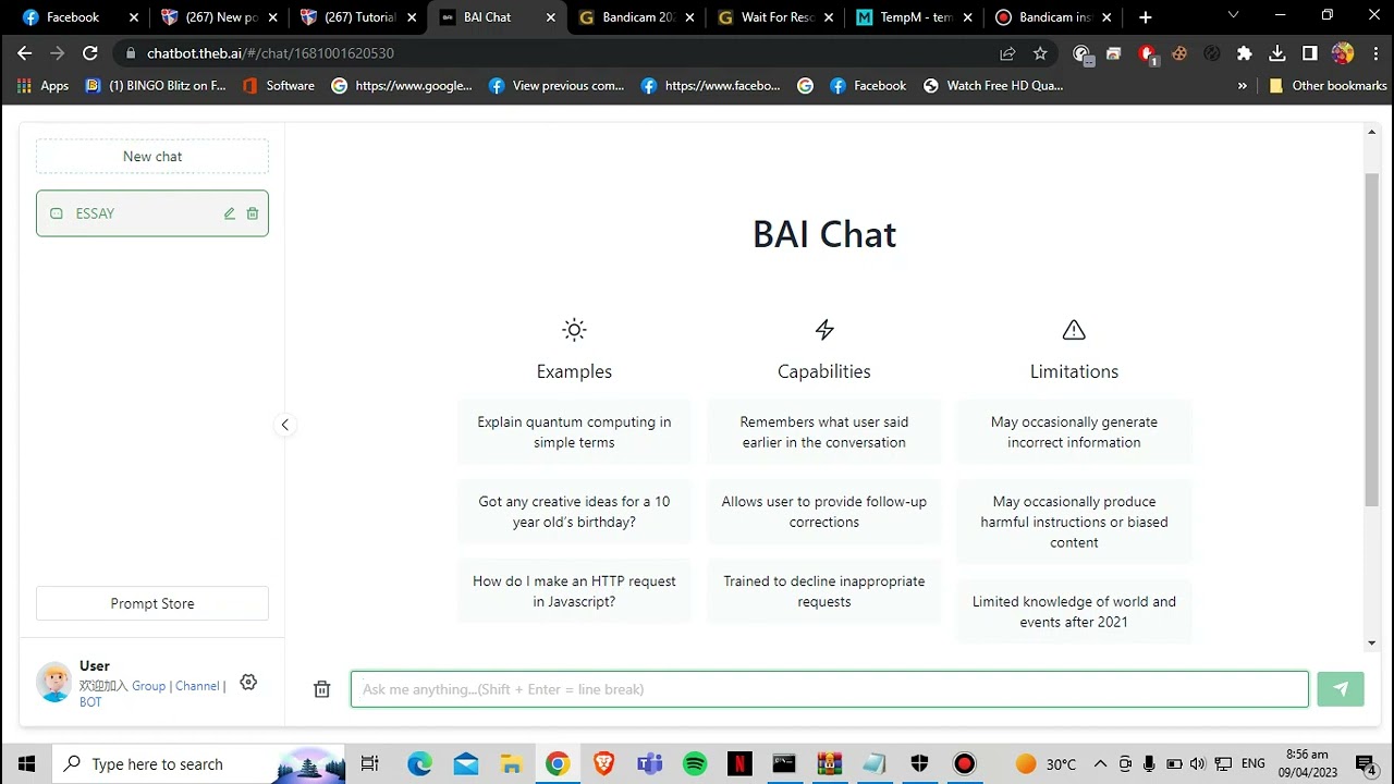 How To Create Essay Assignment Using Chat Bot Tagalog YouTube How To Create Essay Assignment Using Chat Bot Tagalog YouTube