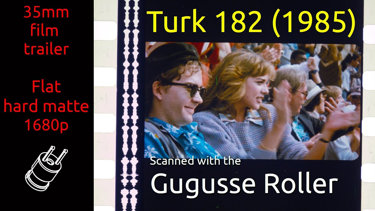 Turk 182 (1985) 35mm film trailer, flat hard matte, 1680p - YouTube