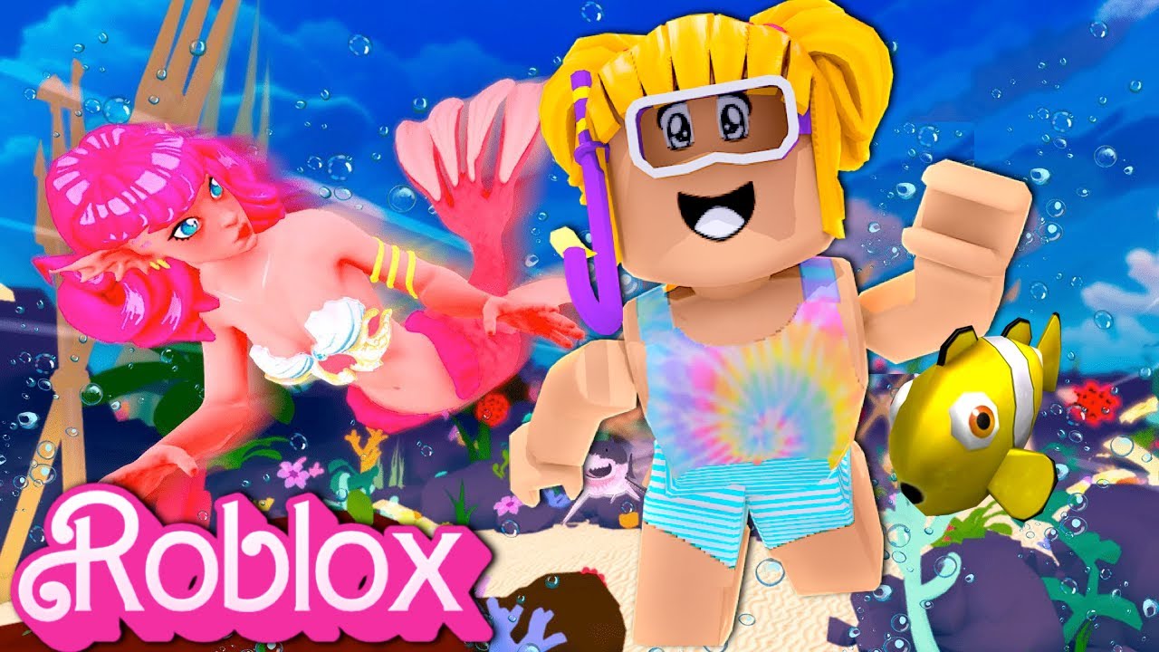 Roblox Goldie Saves the Little Mermaid Story - YouTube
